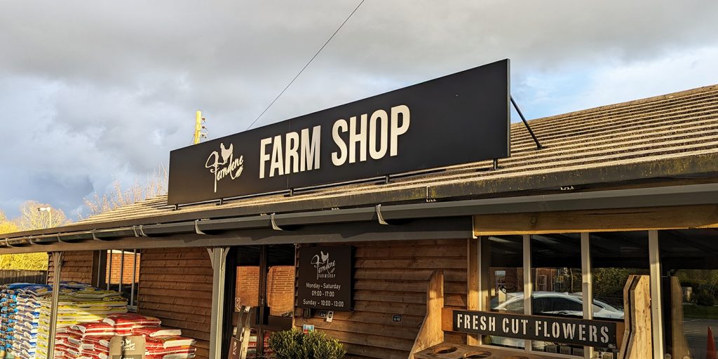 Ferndene Farm Shop | Sign Envy
